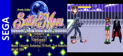 Bishoujo Senshi Sailor Moon для Sega скачать или играть Онлайн GameROMs