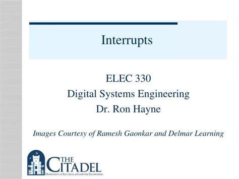 PPT Interrupts PowerPoint Presentation Free Download ID 397378