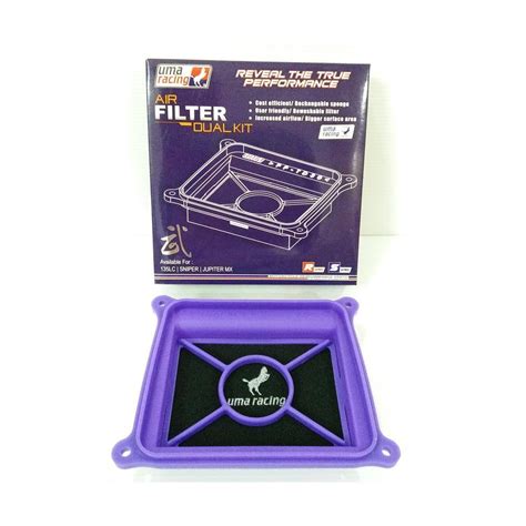 AIR FILTER LC DUAL KIT UMA RACING