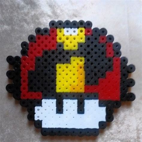 SUPER MARIO MUSHROOM Perler Crafts Perler Beads Designs Perler Bead Patterns