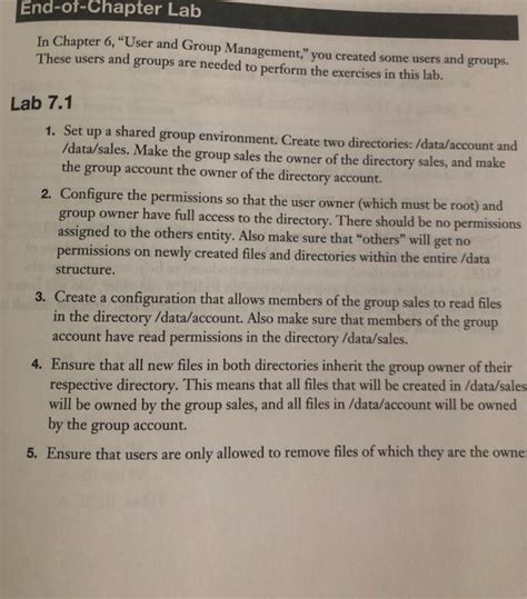 solved in chapter 6 user and group management you