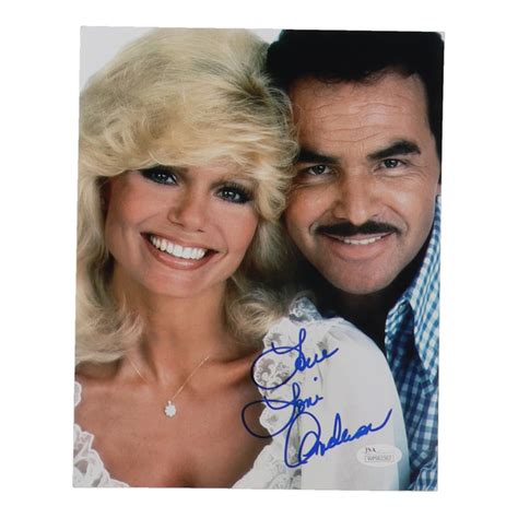 Loni Anderson Signed 8x10 Photo Inscribed Love JSA Pristine Auction