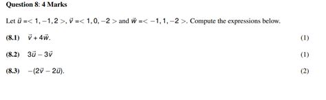 Solved Let U