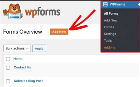 شرح إضافة WPForms لإنشاء النماذج واستطلاعات الرأي والرسائل البريدية