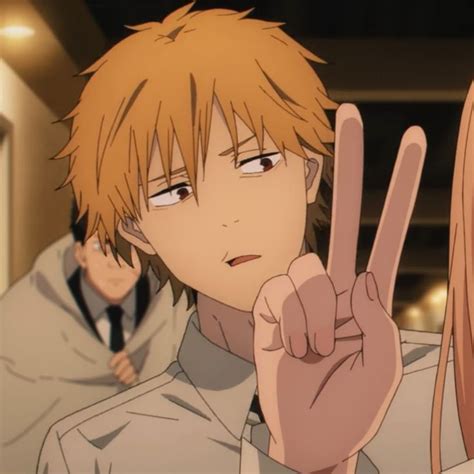 Power And Denji Matching Icons Cones Fofos Anime Est Tico Imagens Aleat Rias