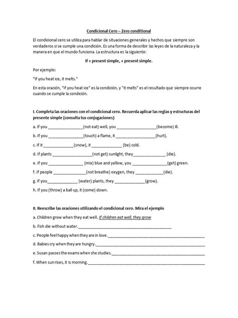 Zero Conditional Pdf
