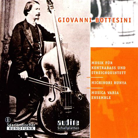 Bottesini Music For Double Bass And String Audite