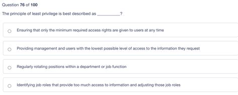 Solved Question 80 Of 100 Which Of The Following Provides