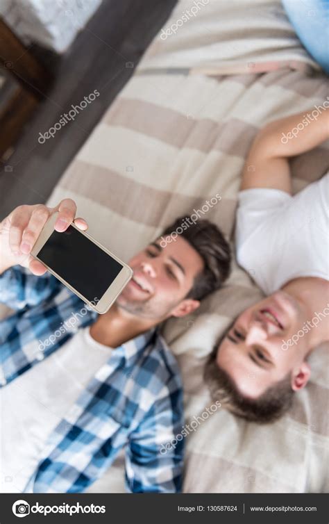 Gay Selfie Bed