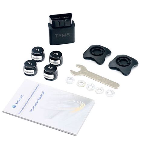 Bluetooth Ios Android Phone Tpms External Sensors Diy Installation Tpms And Tire Pressure