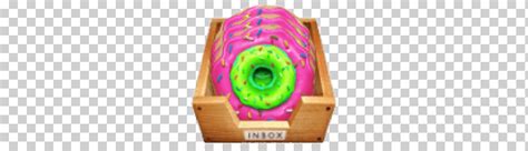 Ilustración De Rosquilla Rosa Y Verde Png Klipartz