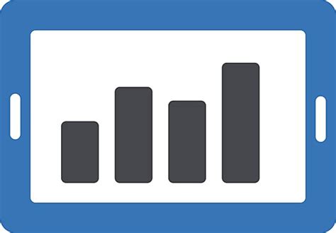 Mobile Chart Statistic Symbol Report Vector Statistic Symbol Report Png And Vector With