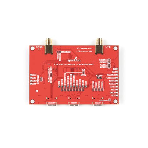 sparkfun lte gnss breakout sara r5