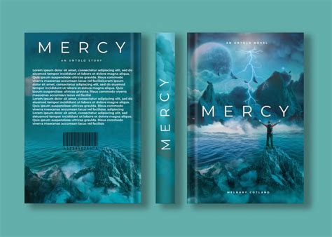 Ive Designed A Novel Cover Titled Mercy Using Photoshop Manipulation And Blending Tools The