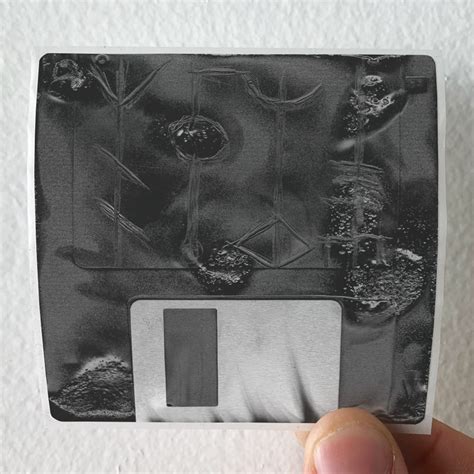 Master Boot Record Floppy Disk Overdrive Album Cover Sticker