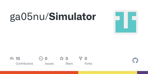 Github Ga05nusimulator