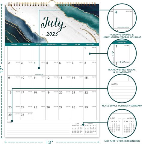 Buy Wall Calendar Monthly Calendar With Thick Paper X Jan Dec