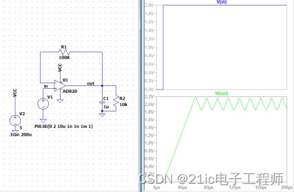LTspice仿真运放稳定性性能 ltspice运放 CSDN博客