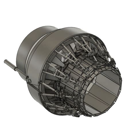 Thrust Nozzle 3d Model Cgtrader