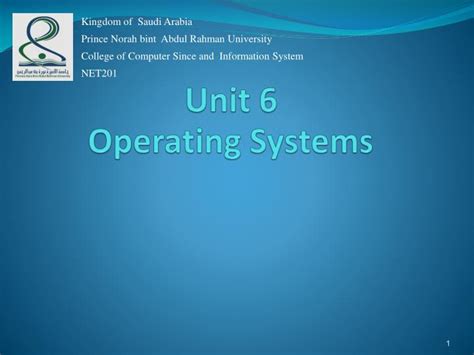 Ppt Unit 6 Operating Systems Powerpoint Presentation Free Download Id1483536