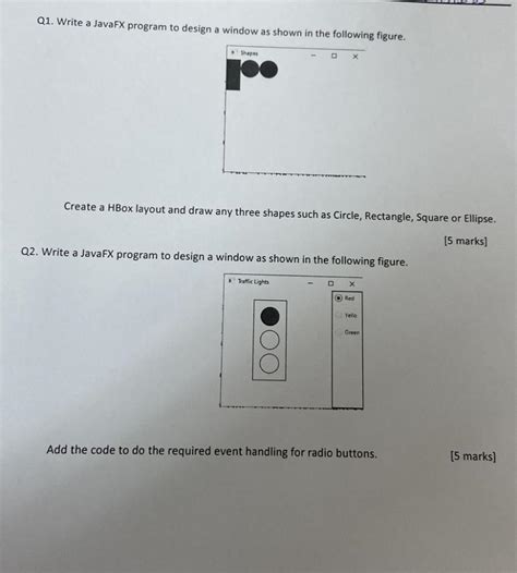 Solved Q Write A Javafx Program To Design A Window As Chegg