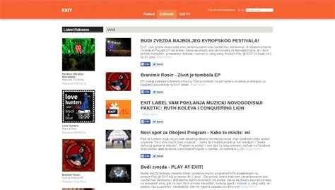 Exit Music Label Php Drupal React Nodejs Mobile Development Fermicoding