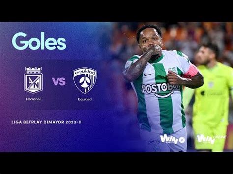 Atlético Nacional vs La Equidad 5 0 resultado resumen y goles del