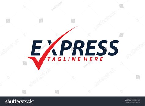 Express Logo Icon Vector Isolated Stock Vector Royalty Free