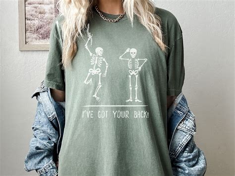 Ive Got Your Back Skeleton Shirt Orthopedic Halloween Tee Etsy
