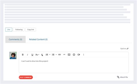 Comments Igloo Help Center