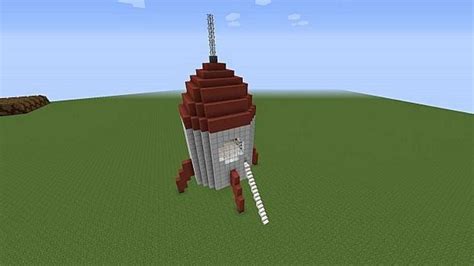 How To Make A Rocket Ship In Minecraft With Command Blocks Design Talk