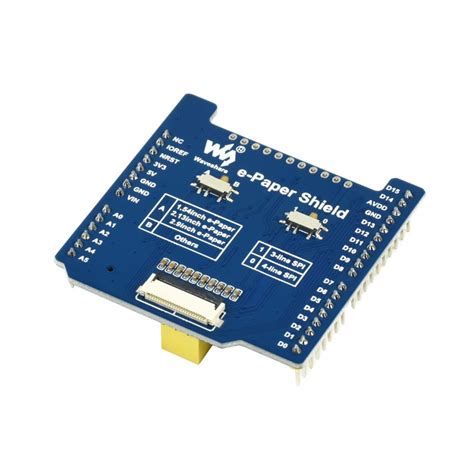 Universal E Paper Driver Shield For Arduino Supports Various Waveshare Spi E Paper Raw Panels