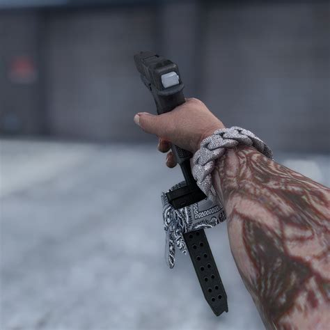 Glock Switch For Fivem Grey Bandana Custom Weapon Mod Capos Fivem