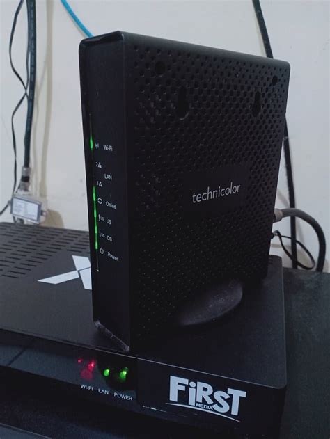Cara Mengganti User Password Wifi First Media Modem Technicolor