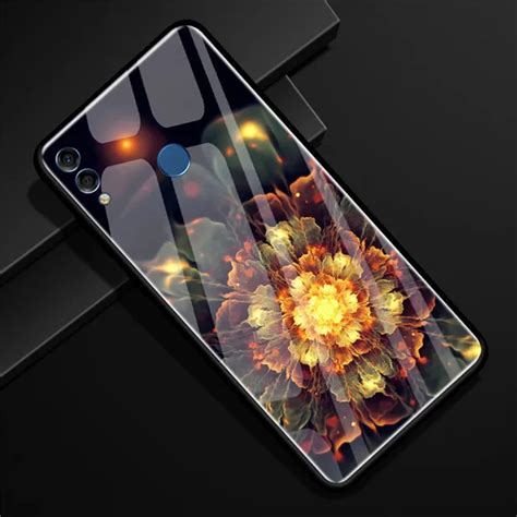 6 5 For Huawei Honor 8X Case Glass Hard Back Cover For Huawei Honor 8X Case Cover Honor8X