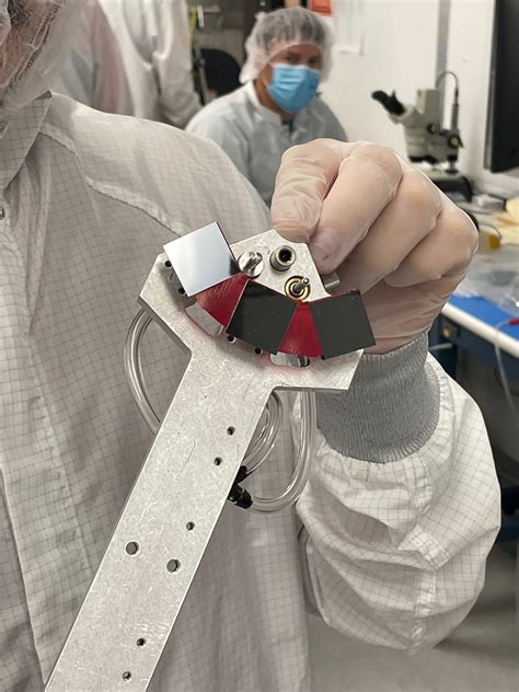 Slac On Twitter Slac Scientists Built The First Prototype Wheel Of Silicon Sensors For The