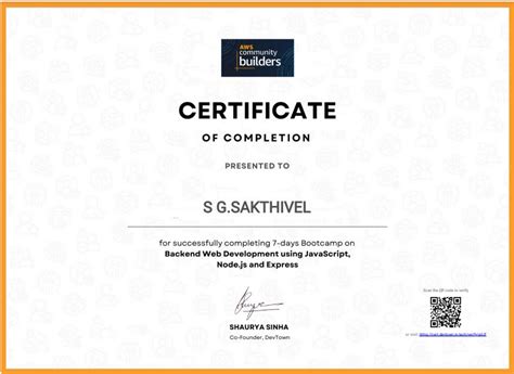 Sg Sakthivel On Linkedin Backend Web Development Using Javascript