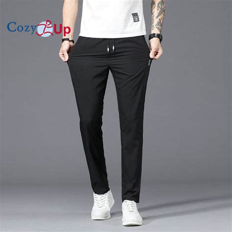 Cozy Up Men Slacks Pants Men Business Male Casual Trousers Classics