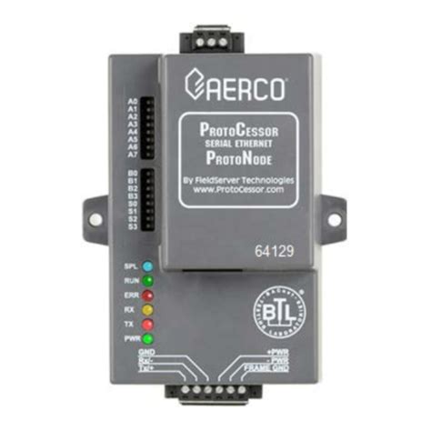 WATTS AERCO PROTONODE FPC N34 USER MANUAL Pdf Download ManualsLib