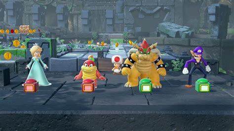 Super Mario Party Partner Party Domino Ruins Rosalina Pom Pom Vs Bowser Waluigi YouTube