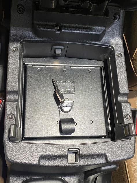 The Jeep Console Safe From Tuffy Vehicle Security That Travels