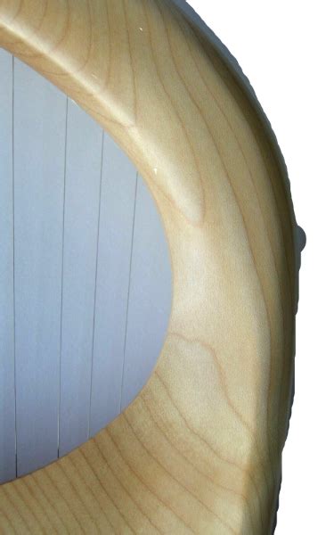 Lyre Harp 7 String Musical Instrument Pentatonic Ash