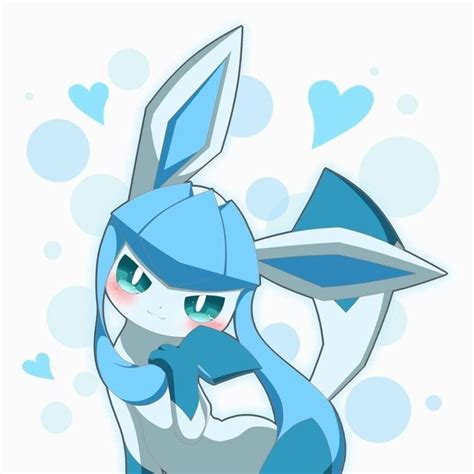 Extremely Cute Glaceon Eevee Cute Pokemon Eeveelutions Pokemon Super Cool Pokemon Cute