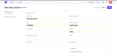Importing Customers Using Data Import Tool Sellingcrm Frappe Forum