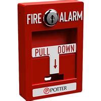 Potter Pad100 Pssa Single Action Addressable Pull Station