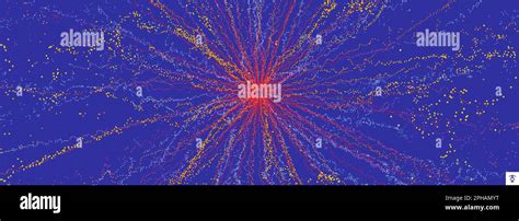 Point Explode Array With Dynamic Emitted Particles D Technology