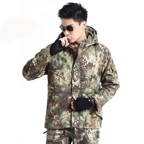 Military Hunting Winter Jacket Men Tactical Combat Coat Militar
