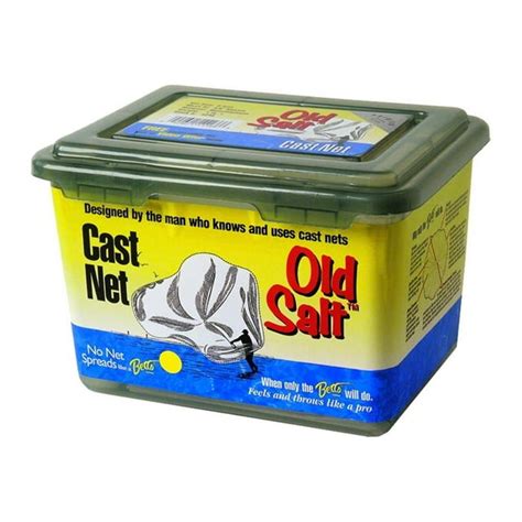 Betts 7pm Old Salt Mono Cast Net 7 3 8 Mesh 1 Lb Lead Per Ft Boxed