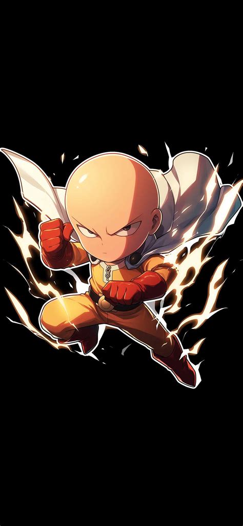 Chibi Saitama One Punch Man Action Wallpapers Cute Wallpapers