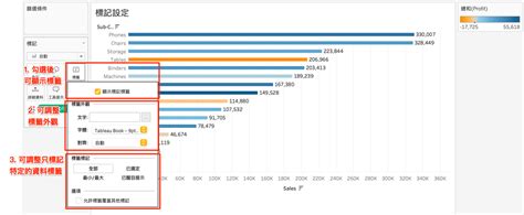 Tableau 系列文章 標記設定Marks Tableau 教學